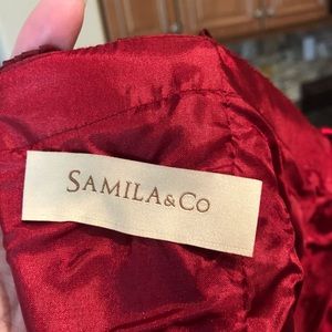 Samila & co. | Dresses | Samila Co Full Length Red Gown | Poshmark